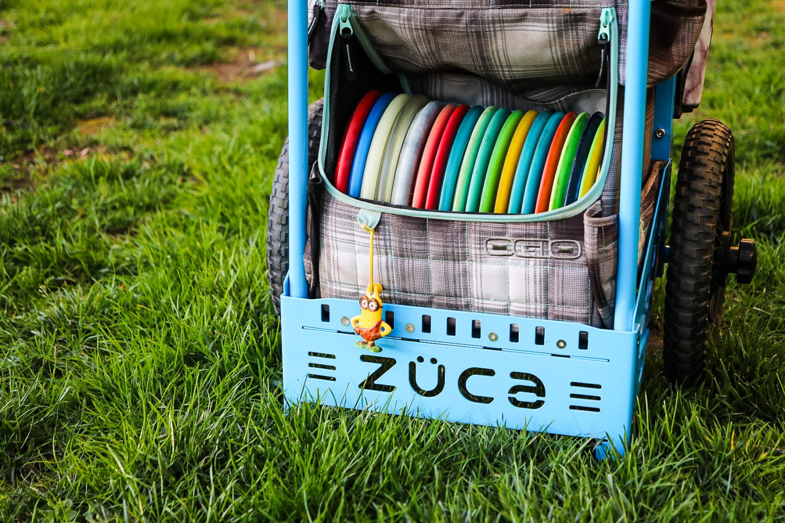Zuca backpack cart review - Sacramento Disc Golf