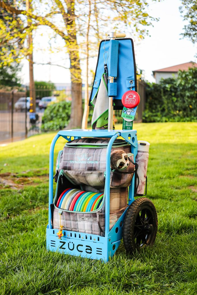 Zuca backpack cart review - Sacramento Disc Golf