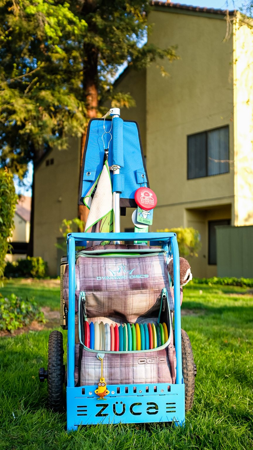 Zuca backpack cart review - Sacramento Disc Golf