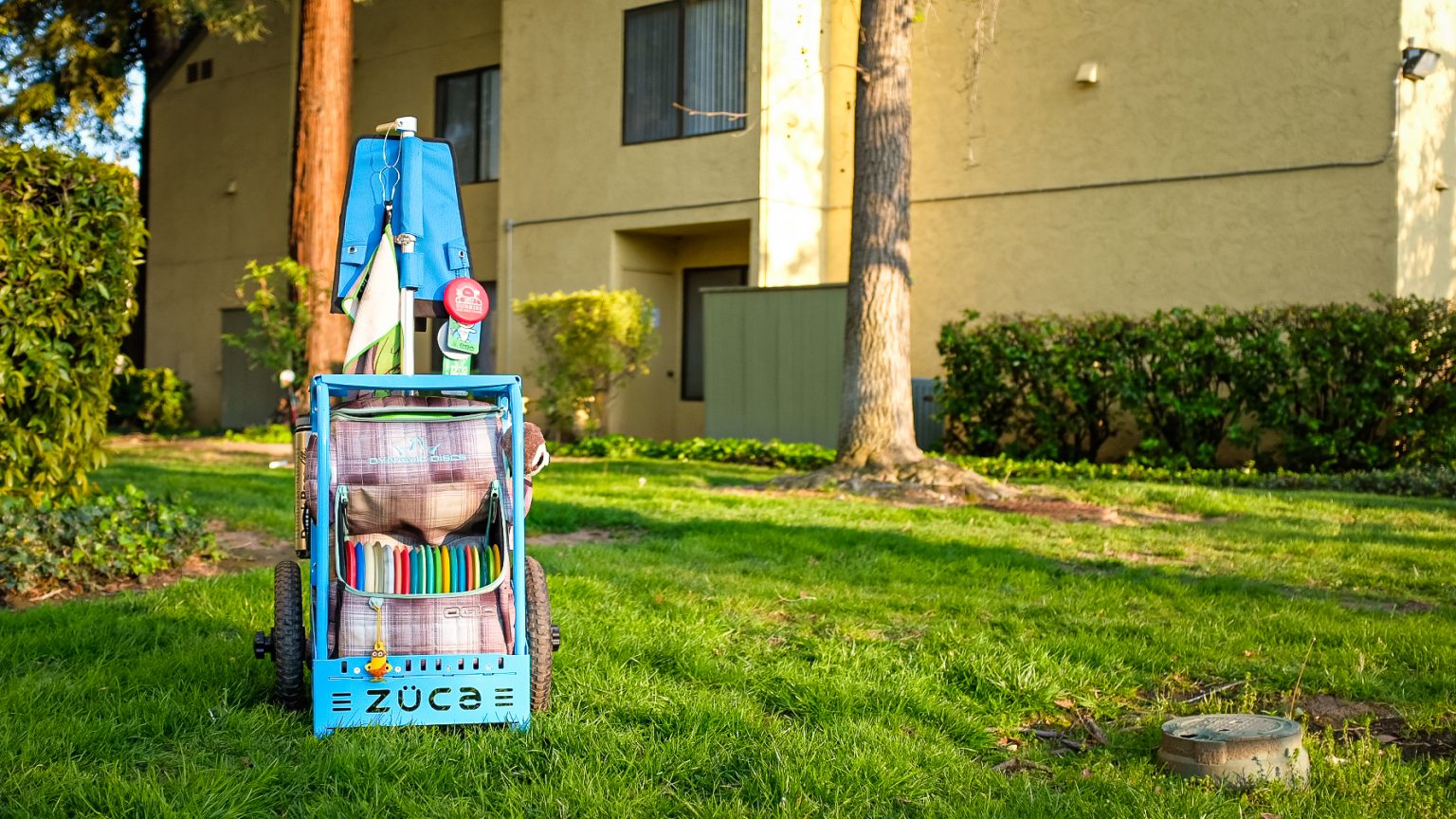 Zuca backpack cart review - Sacramento Disc Golf